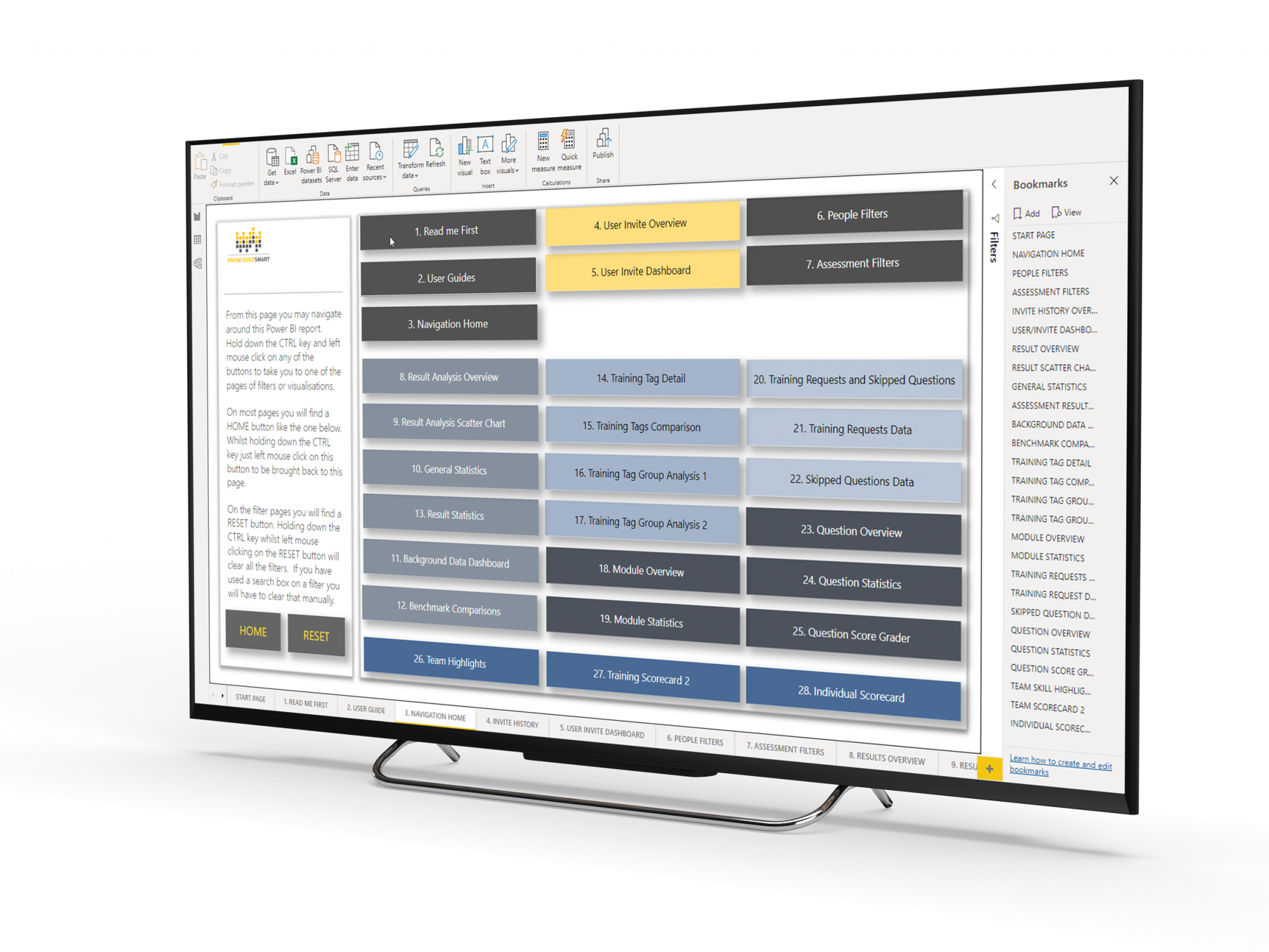 Assessment (PowerBI Template) – KnowledgeSmart